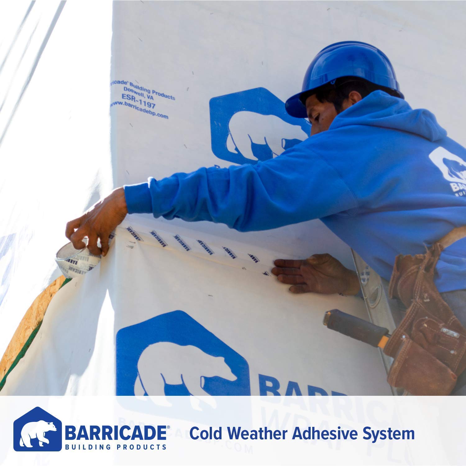 Barricade House Wrap Plus 5’ x 150’ & Barricade Construction Seam Tape Bundle