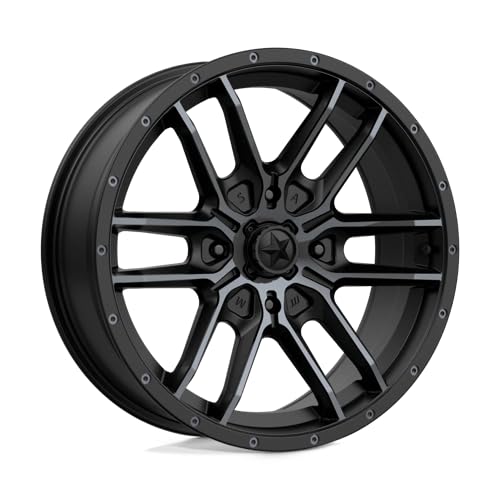 MA43 18X7 4X137 S-BLK TTCC 10MM Custom Rim