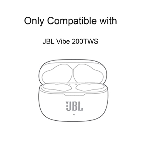Cute Case for JBL Vibe 200TWS, Wave 200TWS True Wireless Earbuds, Seadream Cartoon Kawaii 3D Cat Earphones Skin Cover, Protective Carrying Case with Keychain Hook (Cat)