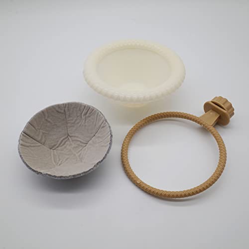 FOIBURELY Bird Nest Canary Finch Parrot Nest with Felt(White)