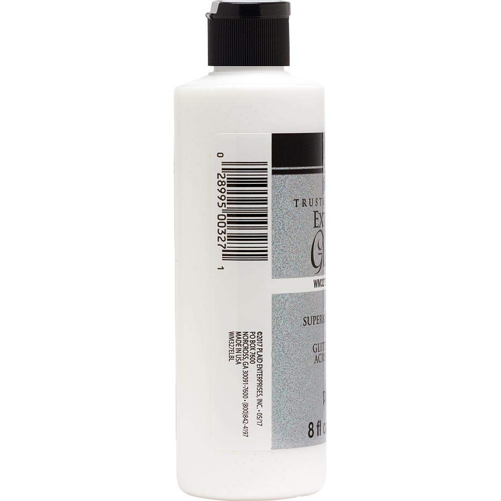 FolkArt glitter paint, 8 oz, Hologram 8 Fl Oz
