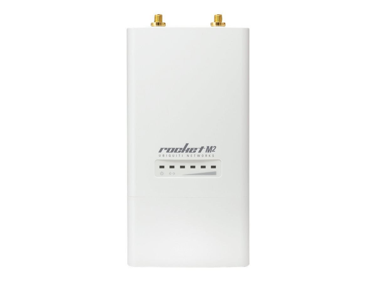 Ubiquiti Rocket M2, RM2 2.4GHz Rocket 2x2 11n MIMO CPE AirMax TDMA 50+km 150+Mbps