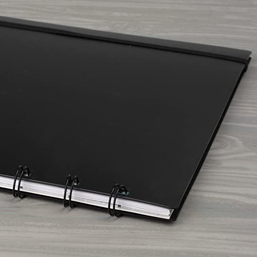 AT-A-GLANCE 2022 Monthly Planner by AT-A-GLANCE, 8-3/4" x 11", Large, Wirebound, Move-A-Page, Black (70260E05)
