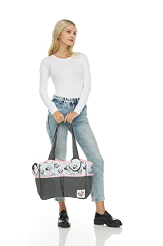 Disney Baby Girl Multi Piece Tote, Minnie-Watercolor