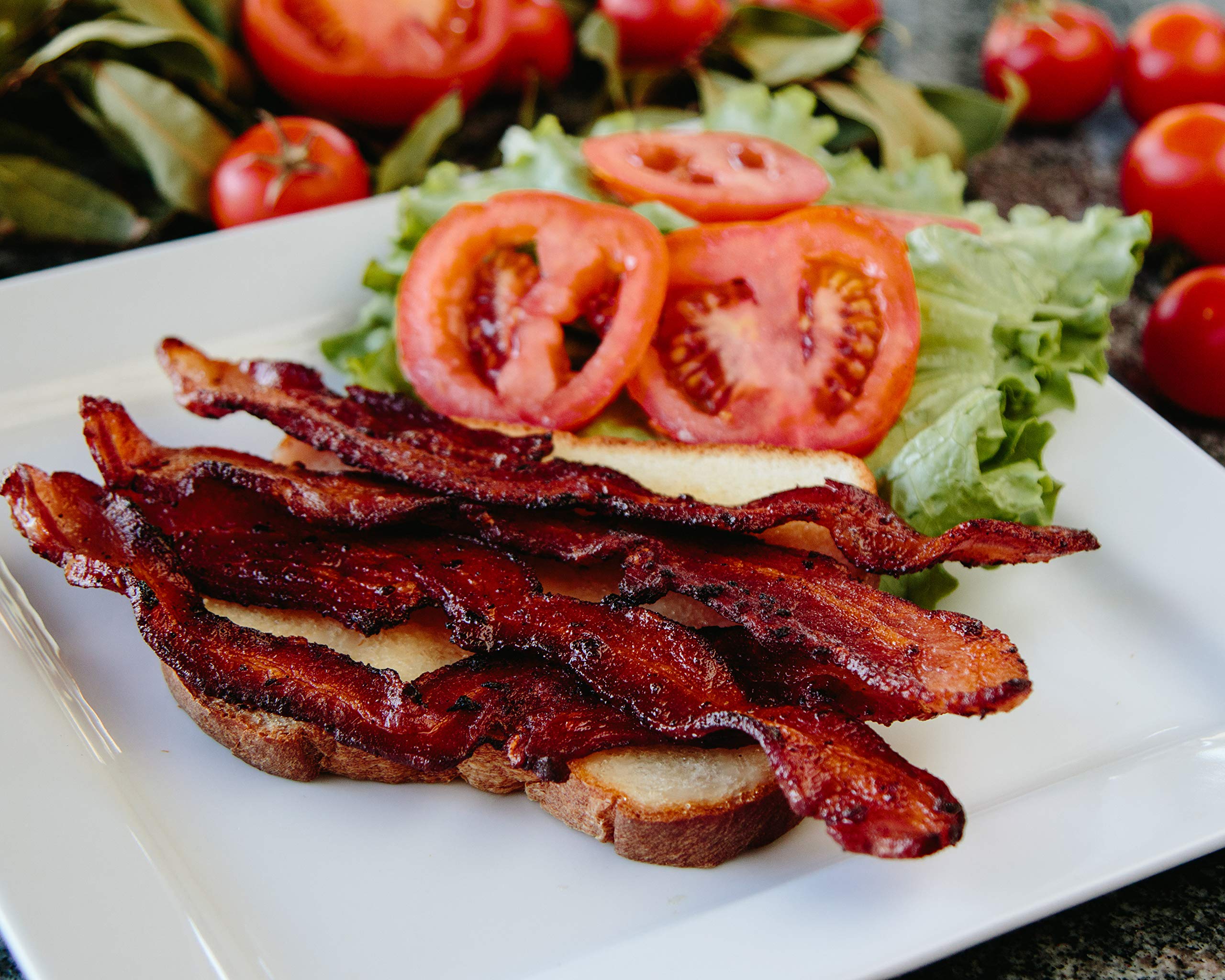 Bacon Freak Dry Cured Gourmet Bacon Sampler 42 ounces Total