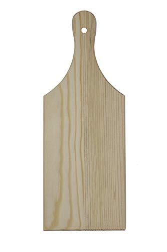 Package of 4 Unfinished Wooden Mini Cutting Boards for Decorating and Crafting