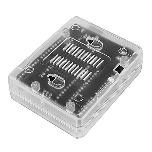 SB COMPONENTS Arduino Uno R3 Case Enclosure New Transparent Clear Computer Box Compatible with Arduino UNO R3