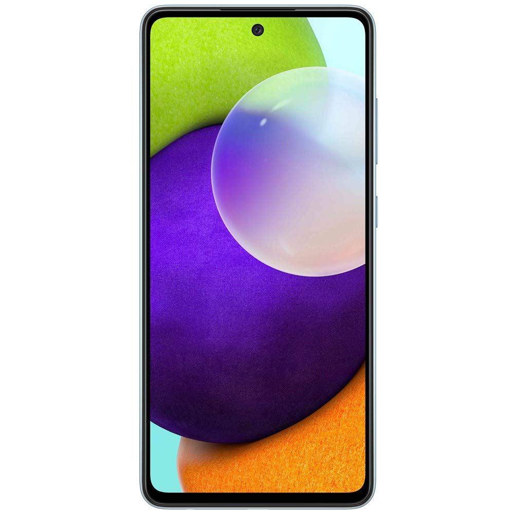 Samsung Galaxy A52 (128GB, 6GB) 6.5" Dual SIM GSM Unlocked 4G LTE International Model A525M/DS (Awesome Blue)