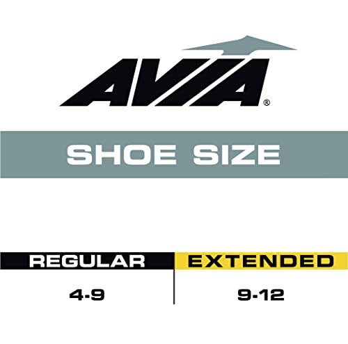 Avia Women's Low Cut Socks - 12 Pack Cushioned Athletic Ankle Socks for Women - Women's Moisture Wicking Sports Socks (4-9), Size 4-9, Black