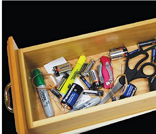 Storacell SL18650ORG by Powerpax SlimLine 18650 Battery Caddy, Orange, Holds 4 Batteries (Not Included)