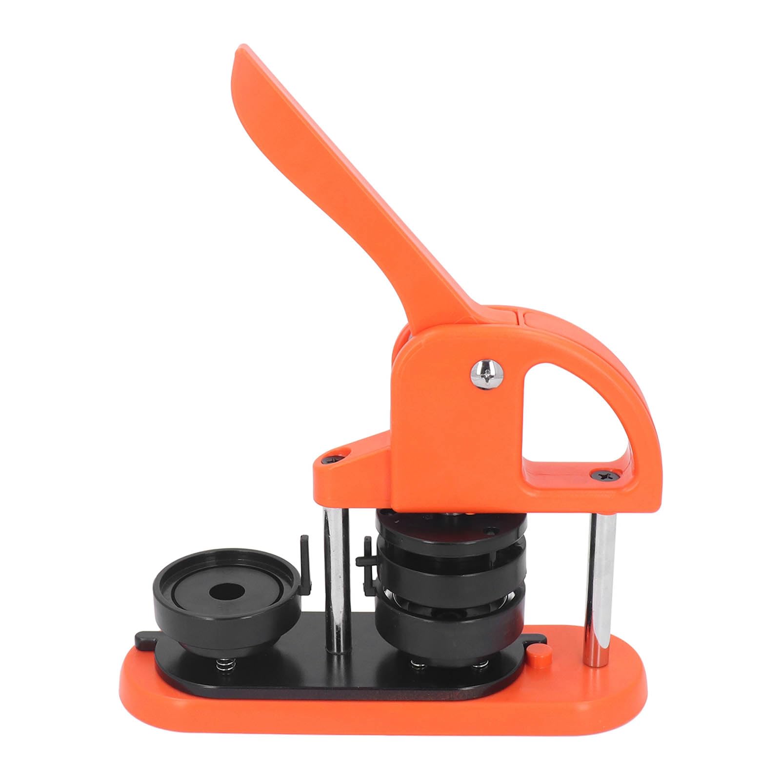 Badge Button Press Machine, Button Maker Machine Supplies Accurate Positioning Easy to Use High Success Rate Time Saving with Circle Cutter for Homemade (25mm)