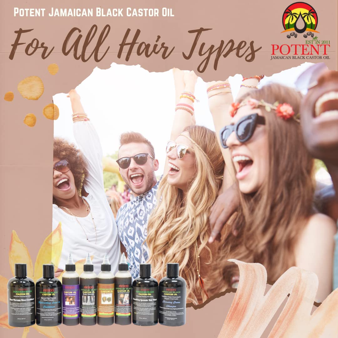 Strengthen Jamaican Black Black Castor Oil Scalp Treatment (FOR PROTECTIVE STYLES)