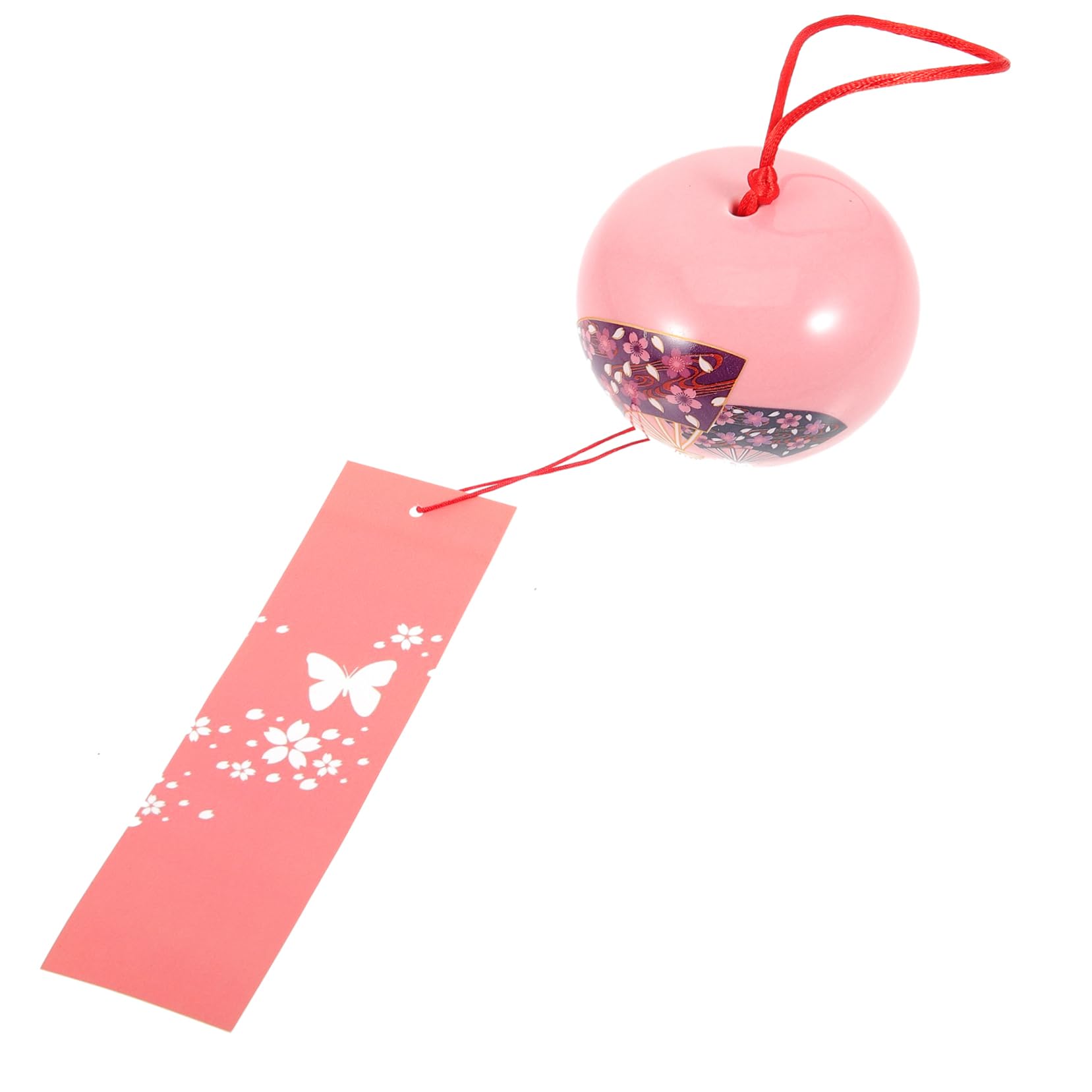 DOITOOL 3pcs Japanese Ceramic Wind Chimes Romantic Wind Chimes Wedding Hanging Bell Bless Temple Wind Bell Decorative Wind Chime Mount Fuji Wind Chime F01 Ceramics Car Accessories Crystal