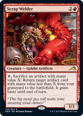 Magic: the Gathering - Scrap Welder (159) - Kamigawa: Neon Dynasty
