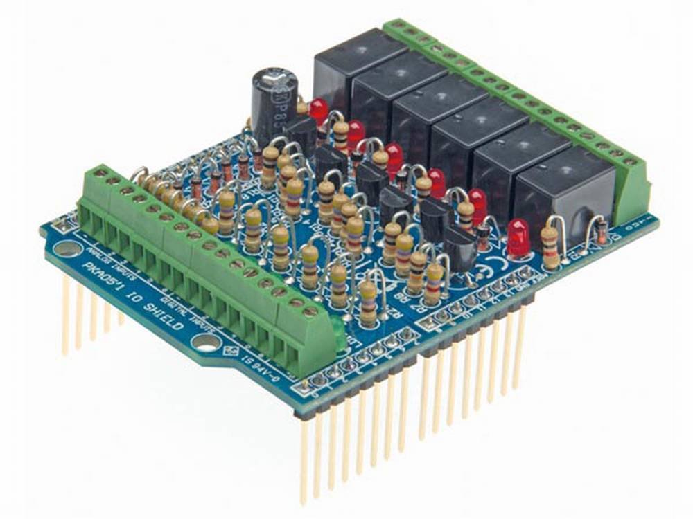 Velleman VMA05 I/O Shield for Arduino, 1 Grade to 12 Grade, 2.75" L x 2.16" W x 1.18" H