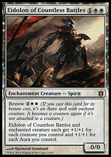 Magic: The Gathering Singles Eidolon of Countless Battles (7) Born of The Gods, White, BNG7