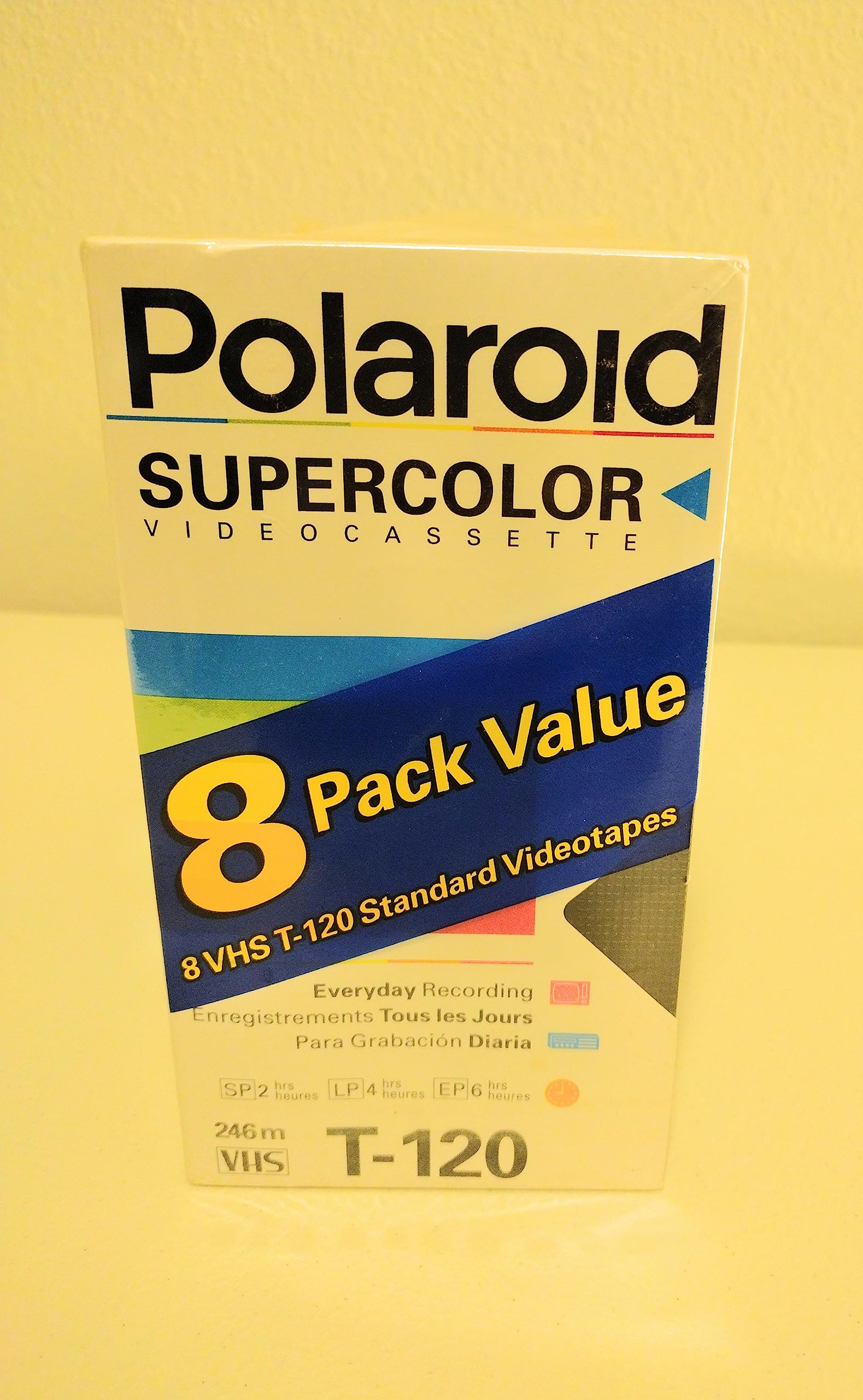 Polaroid Supercolor VHS 8 Pack