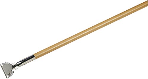Carlisle FoodService Products 4585000 Wood Dust Mop Handle, 15/16" Diameter x 60" Length