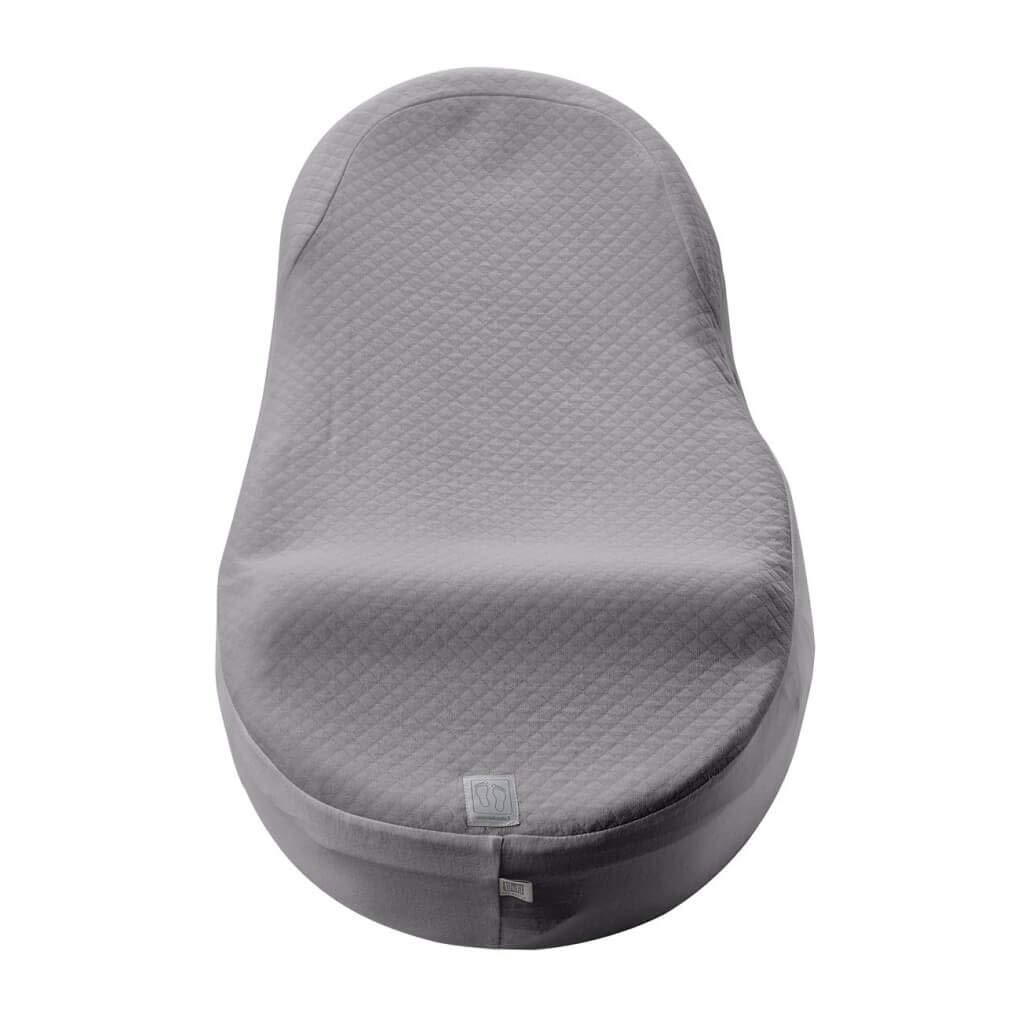 Red Castle Cocoonababy® Fleur de Coton ® Fitted Sheet - Pearl Grey
