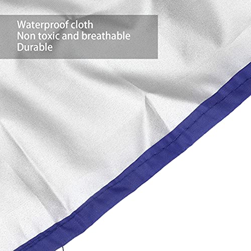 ENTHUSRI Bird Cage Cover Breathable Bird Cage Warm Cover Square Waterproof Cover for Birds