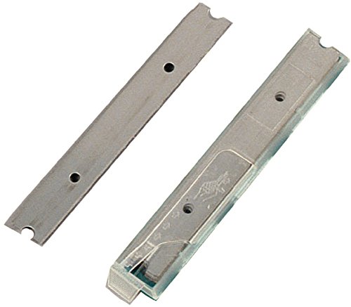 Carlisle FoodService Products 36512000 Stainless Steel Replacement Floor Scraper Blade, 4" Blade Length