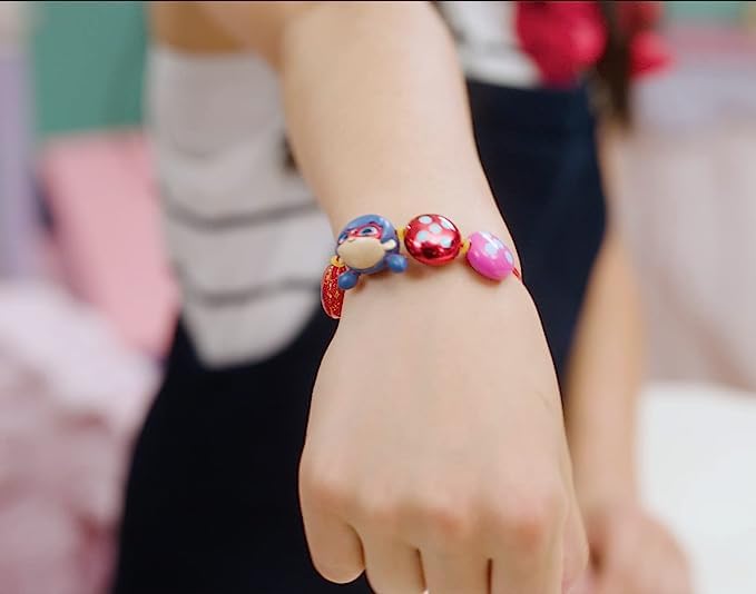 Miraculous Ladybug Lucky Jewels Charm Bracelet, Necklace, Dangle & More! (Blind Box) - Collect All 68 Gems! with 5.5" Super Articulated Doll (3)