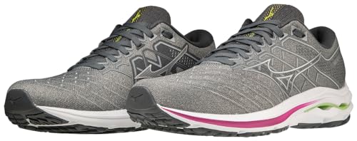 Mizuno womens Wave Inspire 18 Running Shoe, Ultimate Grey-silver, 9 Wide US