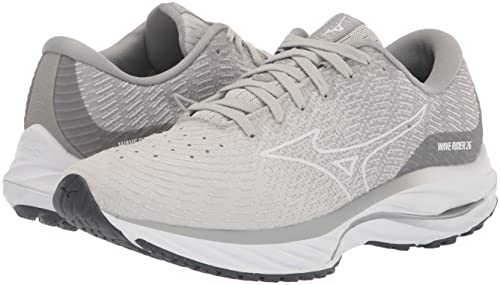 Mizuno Women's Wave Rider 26 SSW | Neutral Running Shoe | SSW - Oyster /White | US 8.5