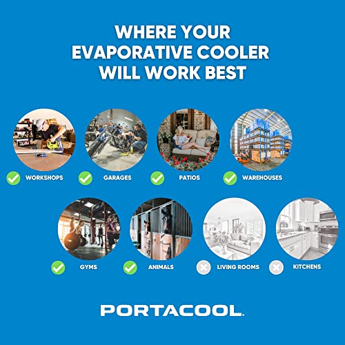 Portacool PACJS2601A1 Jetstream 260 Portable Evaporative Cooler