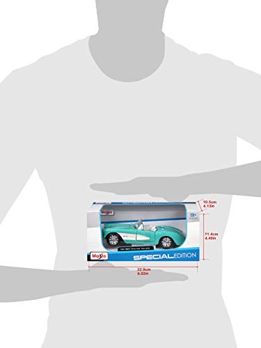 Maisto 1:24 Special Edition 1957 Chevrolet Corvette - Turquoise