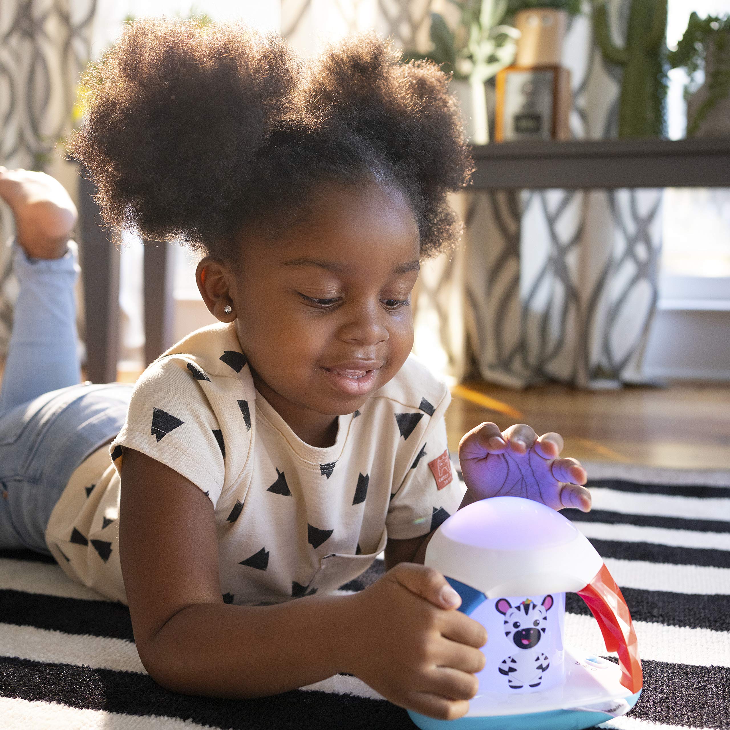Baby Einstein Curiosity Kaleidoscope Cause & Effect Electronic Toy, Ages 6 Months +, Multi