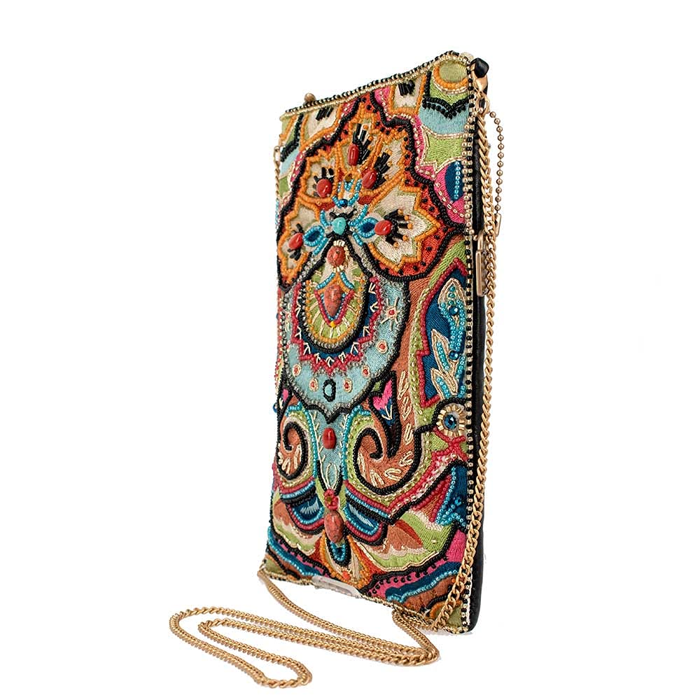 Mary Frances Party on The Patio Mini Crossbody Handbag, Multi