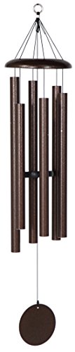 Corinthian Bells by Wind River - 44 inch Copper Vein Wind Chime for Patio, Backyard, Garden, and Outdoor décor (Aluminum Chime) Made in The USA
