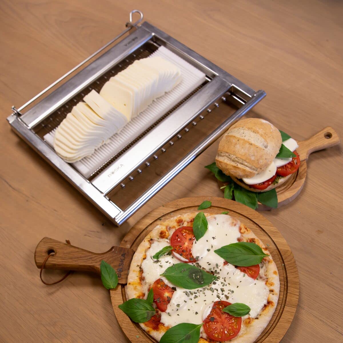 Boska Soft Cheese Slicer Stainless Steel - Commercial Best for Cheese, Chocolate, and Vegetables - Multifunctional Rust-Proof Shredder - Manual Handheld Flaker - 10 Year Warranty
