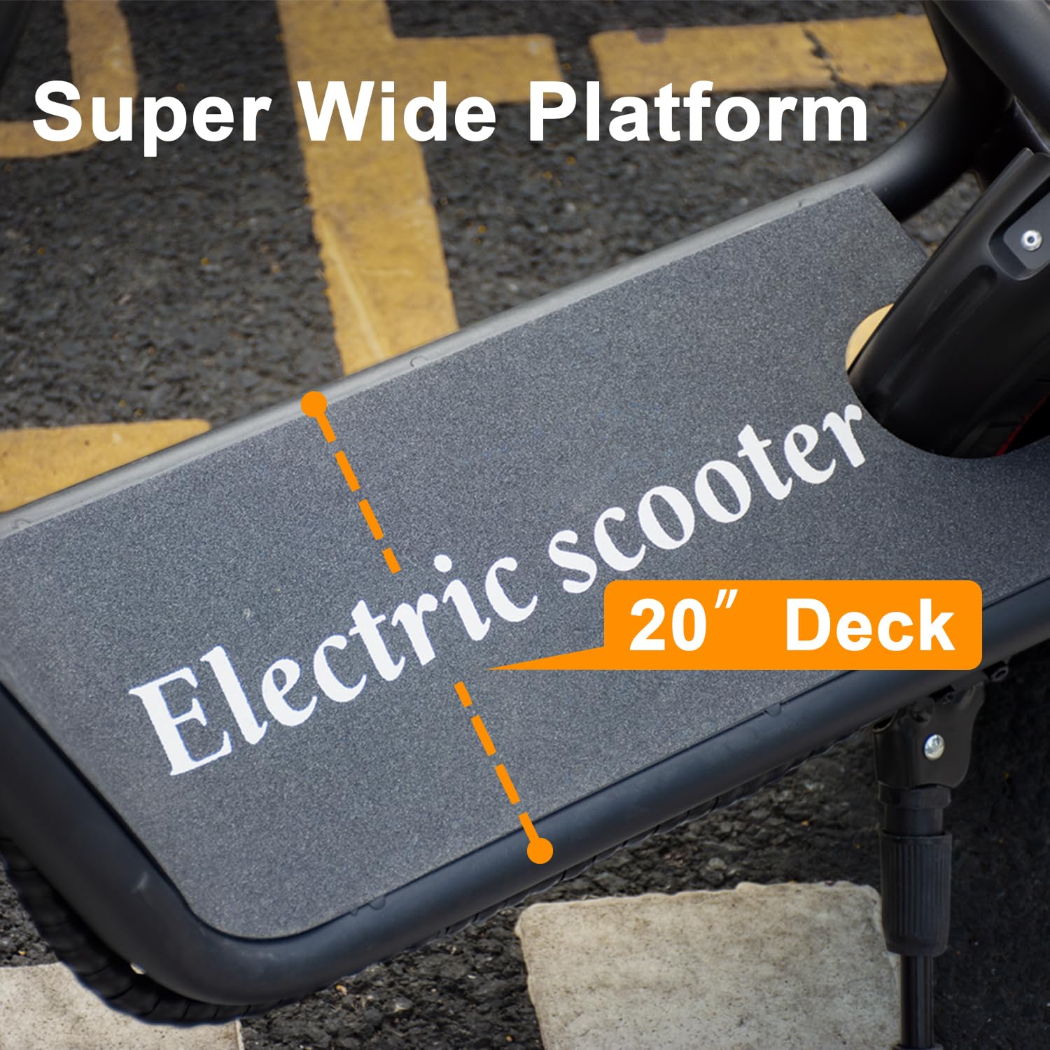 AVPLUS Electric KickScooter, Powerful 500W Motor, 10" Solid Tires, Speed up to19-22 Mph,18-22Miles Range, Smart and Large LCD Display Folding Commuter Electric Scooter for Adults