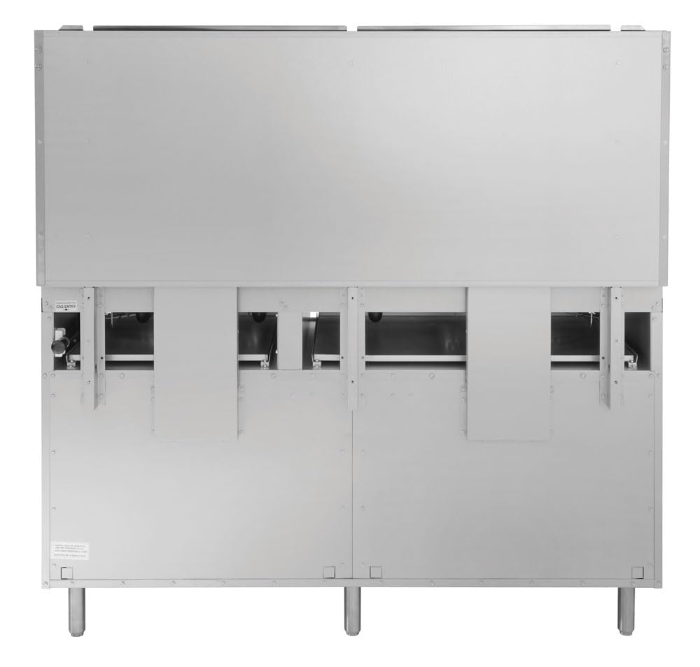 Kratos Commercial Gas Range and Oven - 10 Burners and 2 Full Sized Ovens, Liquid Propane Powered, 360,000 Total BTU Output, 60"W, (29Y-045-LP)