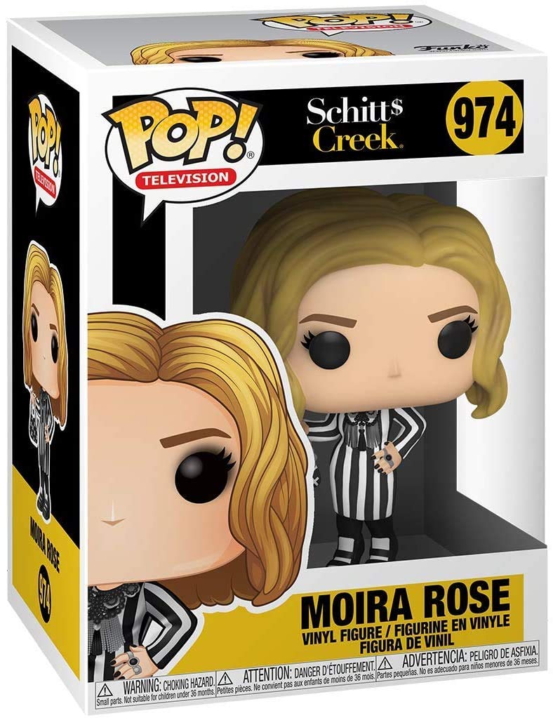 POP Schitt's Creek - Moira Rose Funko Pop! Vinyl Figure (Bundled with Compatible Pop Box Protector Case), Multicolor, 3.75 inches