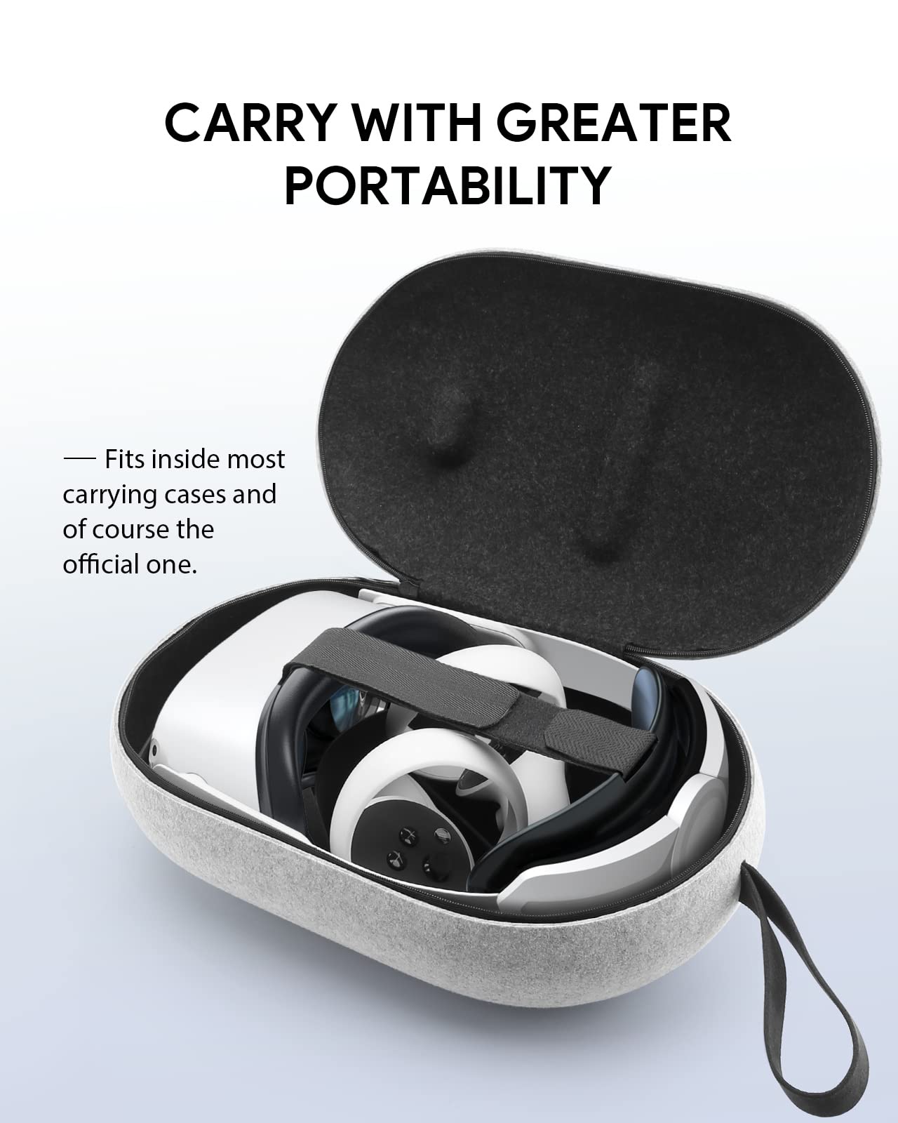 AUBIKA Head Strap for Meta/Oculus Quest 2, Replacement for Elite Strap, Enhanced Support and Comfort in VR