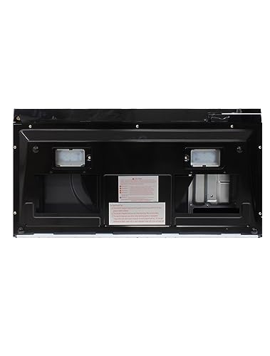 DUURA Elite DE161OTRSSS Microwave Oven Built-in 1000-Watts with 10 Power Levels Pre Settings and Express, Sensor and Speed Cooking and Silent Mode with Glass Turntable, 1.6-Cu.Ft, Metallic
