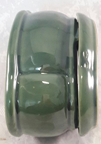 Bonsai Tree Pot creative design green 6 Inch Bonsai Pots with Trays- unique from Jmbamboo