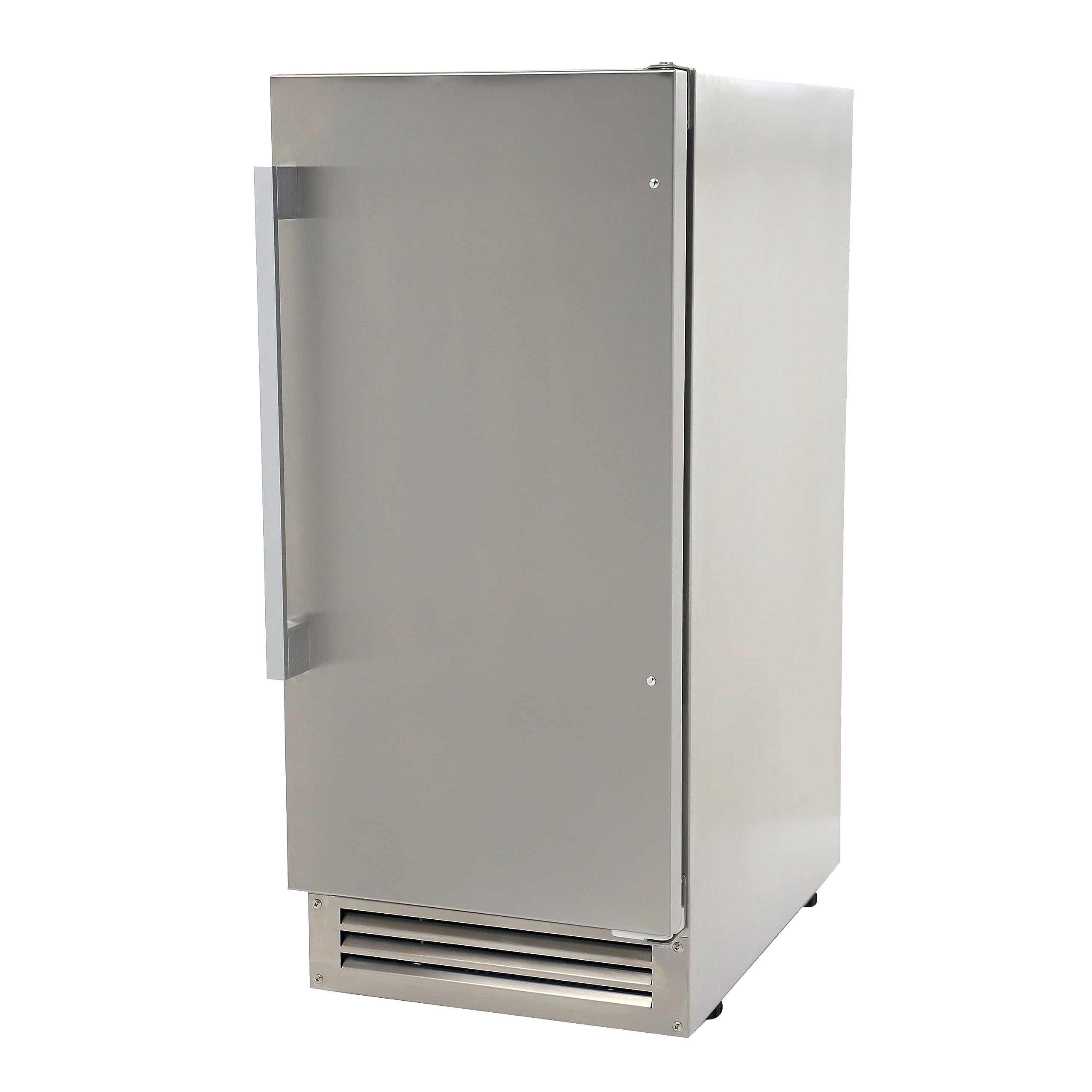 DUURA Elite Outdoor Built-in Ice Maker in Stainless Steel | Large Clear Ice Cubes, 25 lbs. Freezer Storage, Under Counter or Cabinet | Ice Machines, Commercial, for Home Kitchen