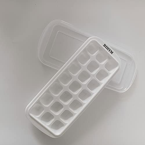 BIHYM Ice cube moulds,Ice Cube Trays with Lids Easy Release.