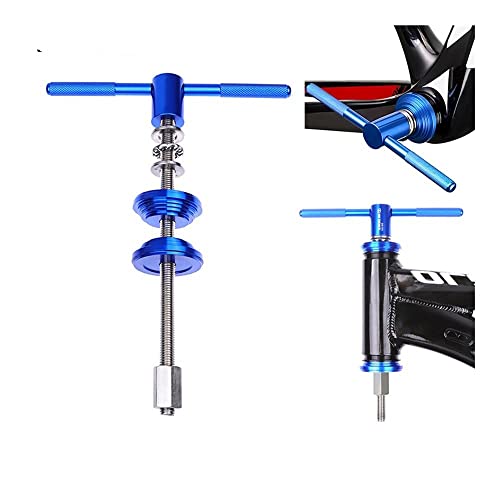 Bike Bottom Bracket Tool Bicycle Headphone Press Tool/Bottom Bracket BB Mount Removal Aluminum Kit for MTB Road Bike Repair Bicycle Bottom Bracket Removal Tool (Color : Press-in Tool)