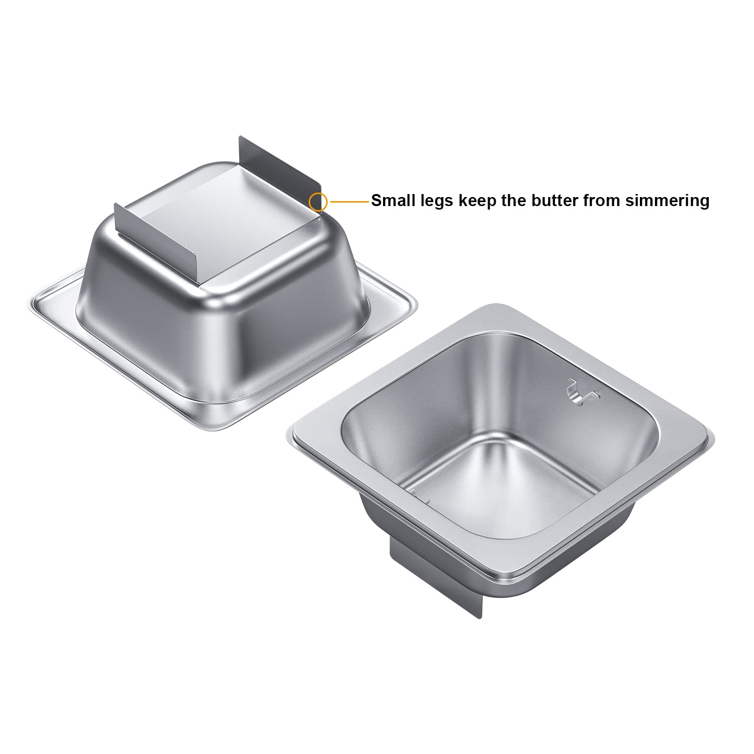 Butter Wheel for Griddle Stainless Steel Butter Spreader Wheel Butter Roller for Bread Toast Buns Corn