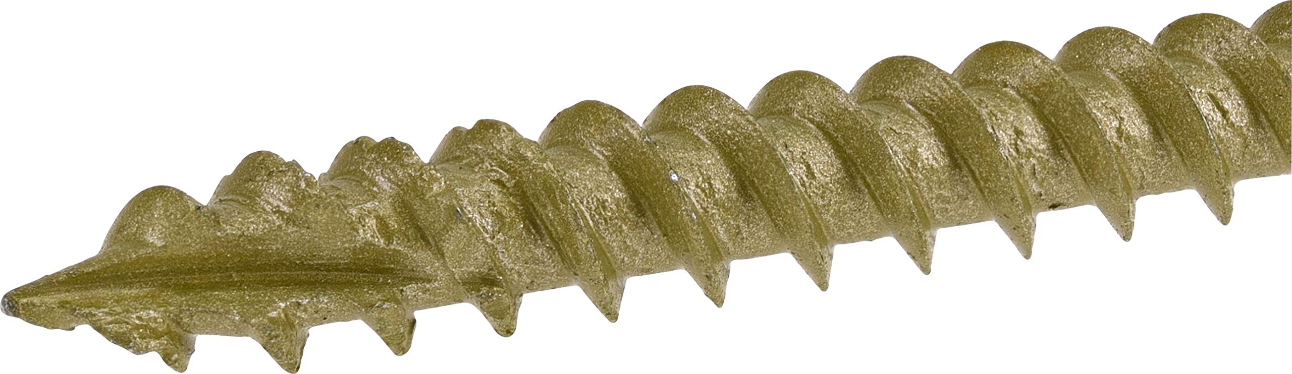 Power Pro 48092 Lag Screws, 3/8" x 12", Star Drive Construction Lag Screws, Rust Resistant, Ceramic Coated Bronze, 15pcs Box