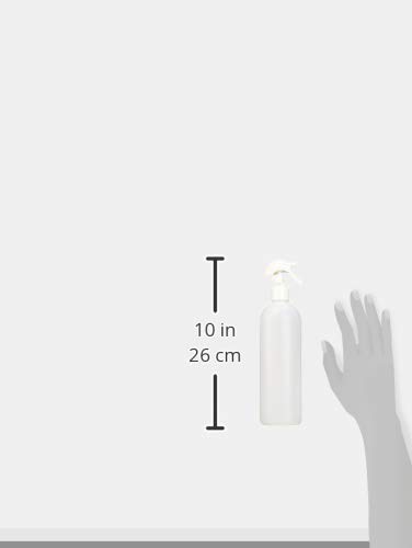 Moyo Natural Labs 16 Oz HDPE Fine Mist Bottle with Trigger BPA Free Container Refillable Reusable Made in USA Commercial Grade Pack of 3
