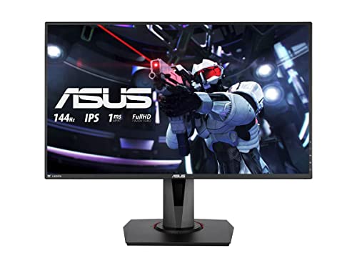ASUS VG279Q 27" Full HD 1080p IPS 144Hz 1ms (MPRT) DP HDMI DVI Eye Care Gaming Monitor with FreeSync/Adaptive Sync