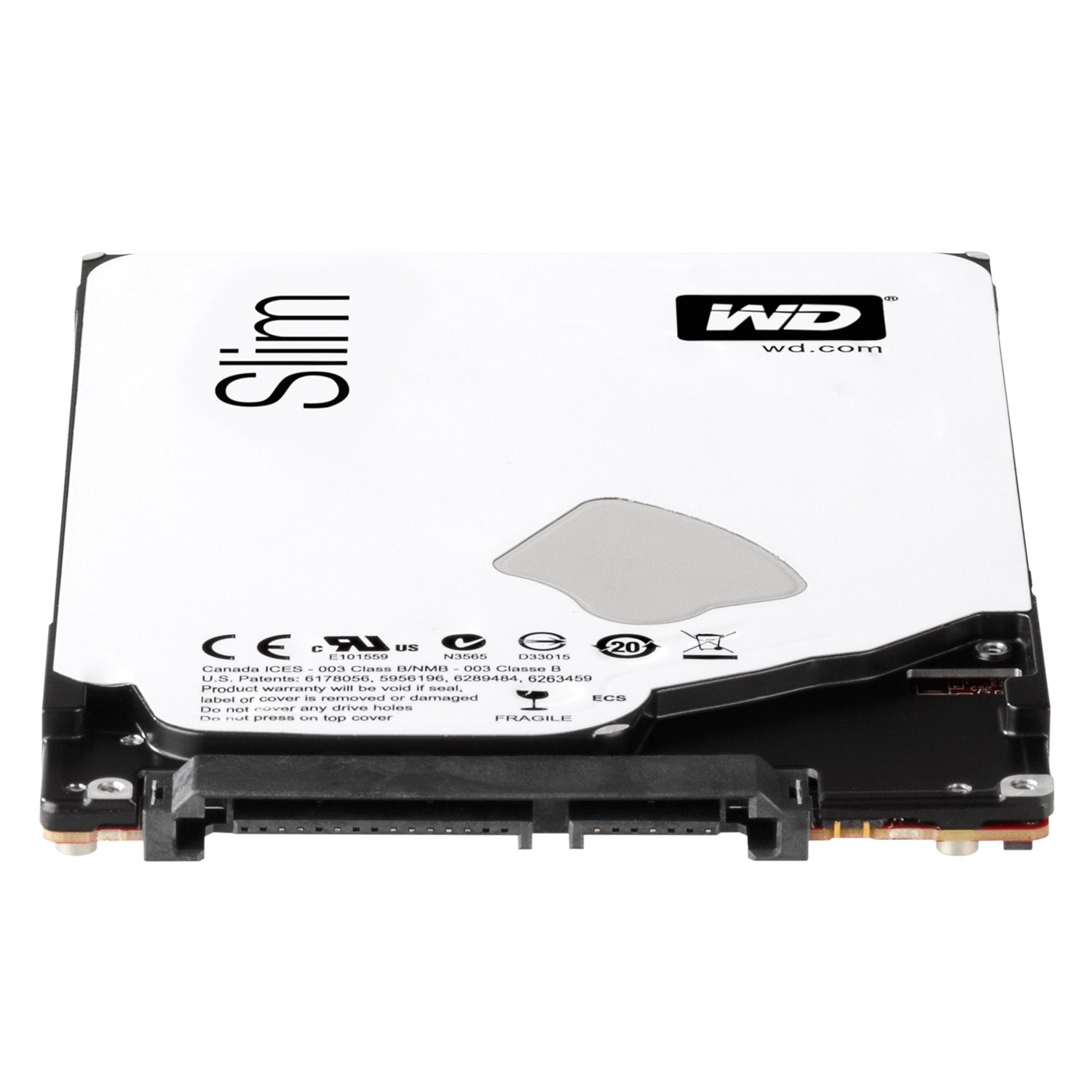 WD Blue 1TB Laptop 7mm Hard Drive: 2.5 Inch, SATA 6Gb/s, 5400 RPM, 8MB Cache (WD10SPCX),Black, grey