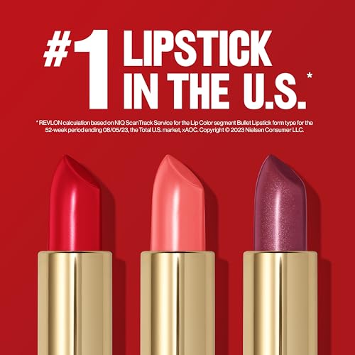 Revlon Super Lustrous Lipstick, Creamy Formula For Soft, Fuller-Looking Lips, Moisturized Feel, 463 Sassy Mauve, 0.15 oz