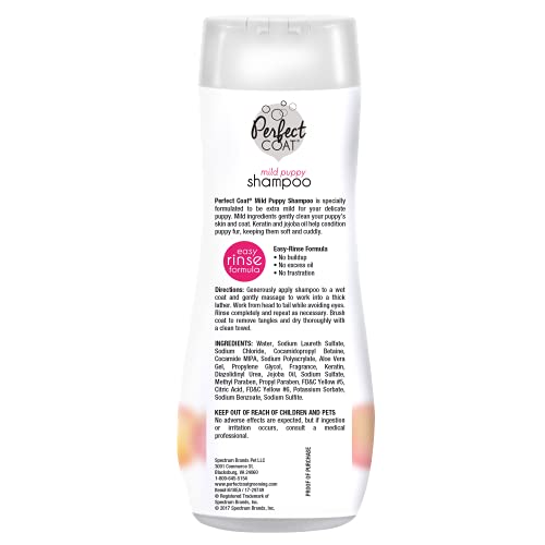 Perfect Coat Puppy Shampoo, Baby Powder Scent, 16-Ounce